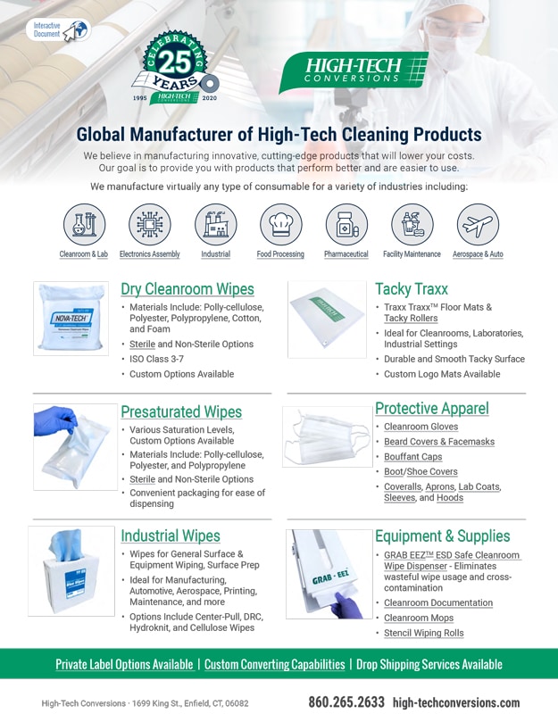 Reference Materials and Brochures - High-Tech Conversions