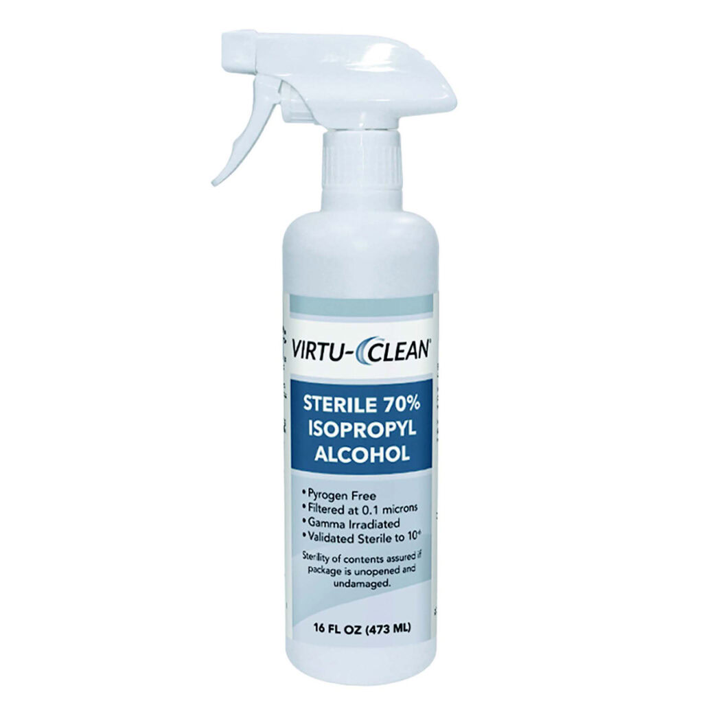 Virtu-Clean™ Sterile 70% Isopropyl Alcohol - High-Tech Conversions